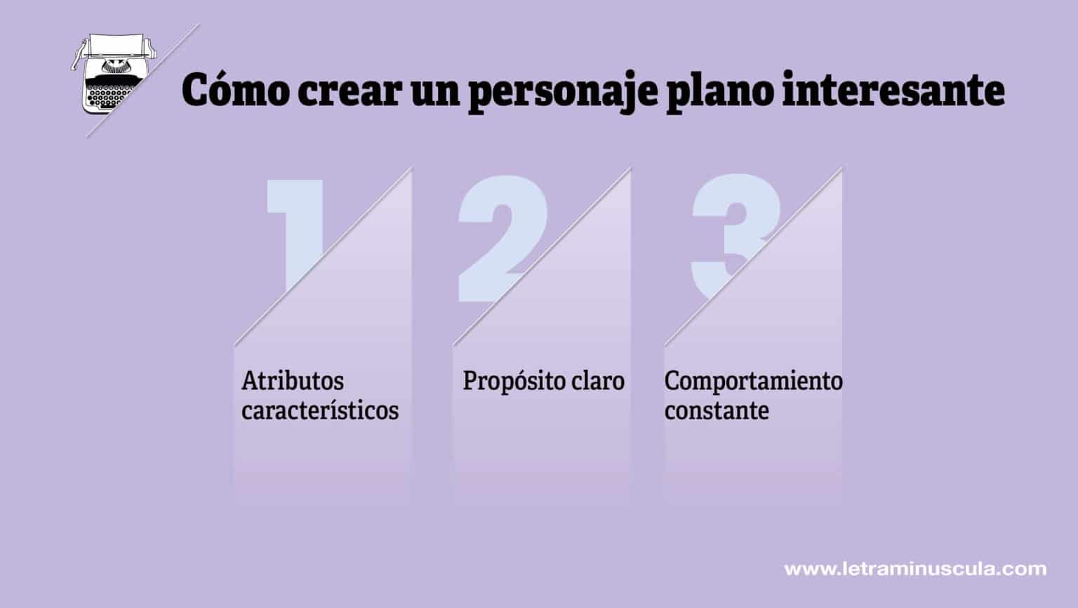 ᐈ Personajes planos