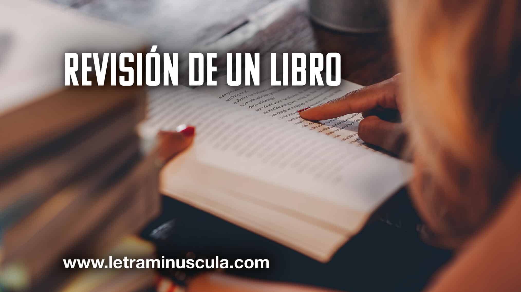 ᐈ Revisión de un libro